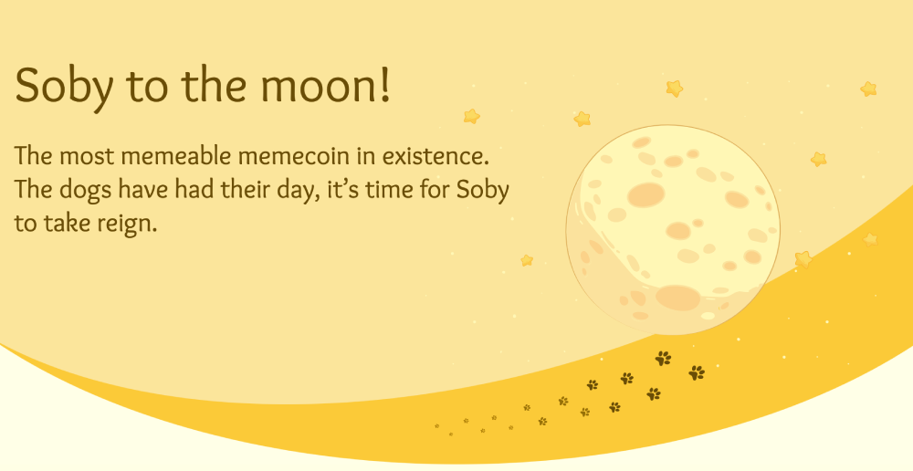 Soby to the moon
